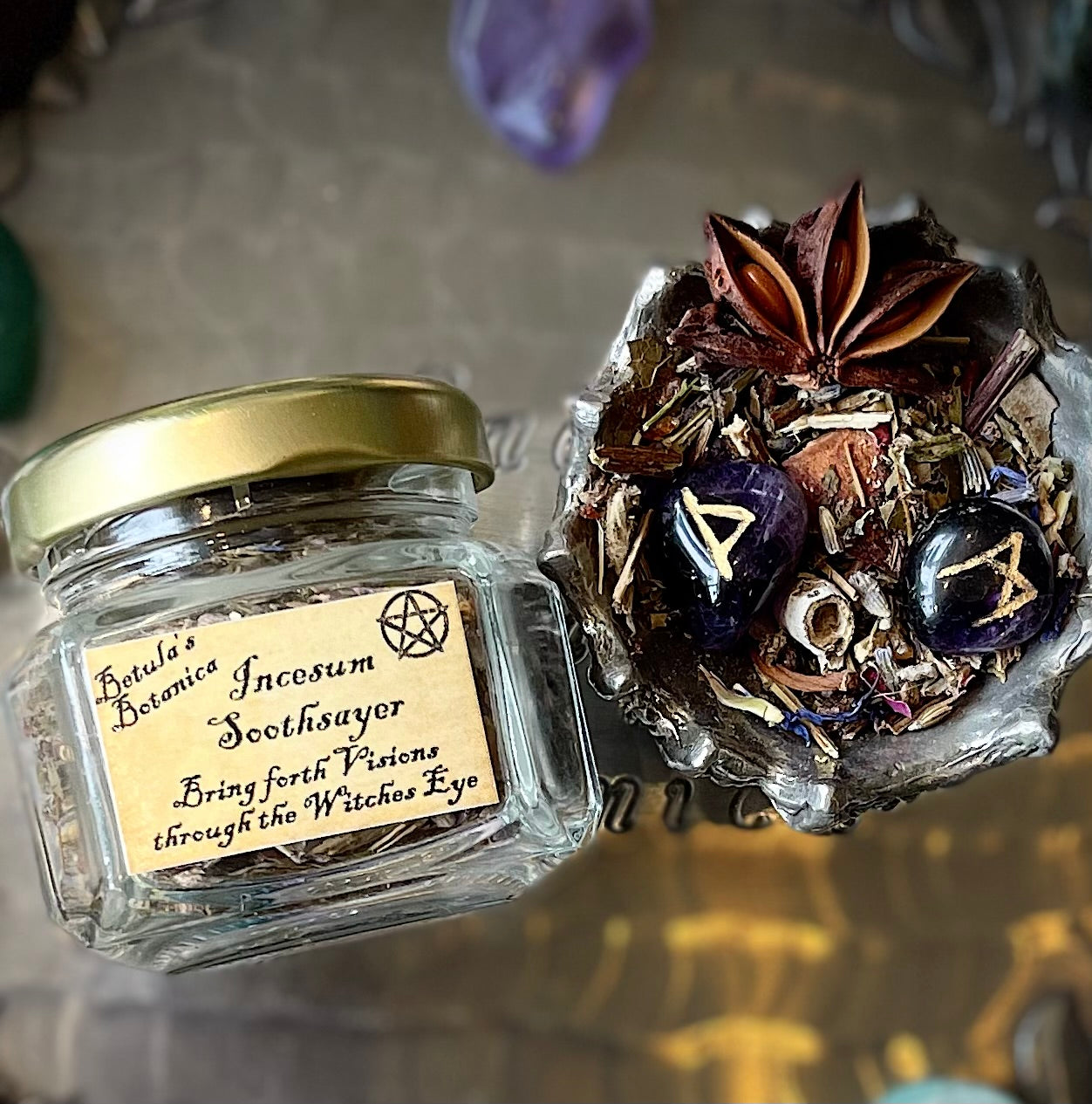 Incensum Soothsayer & Anointing Oil – Betula's Botanica