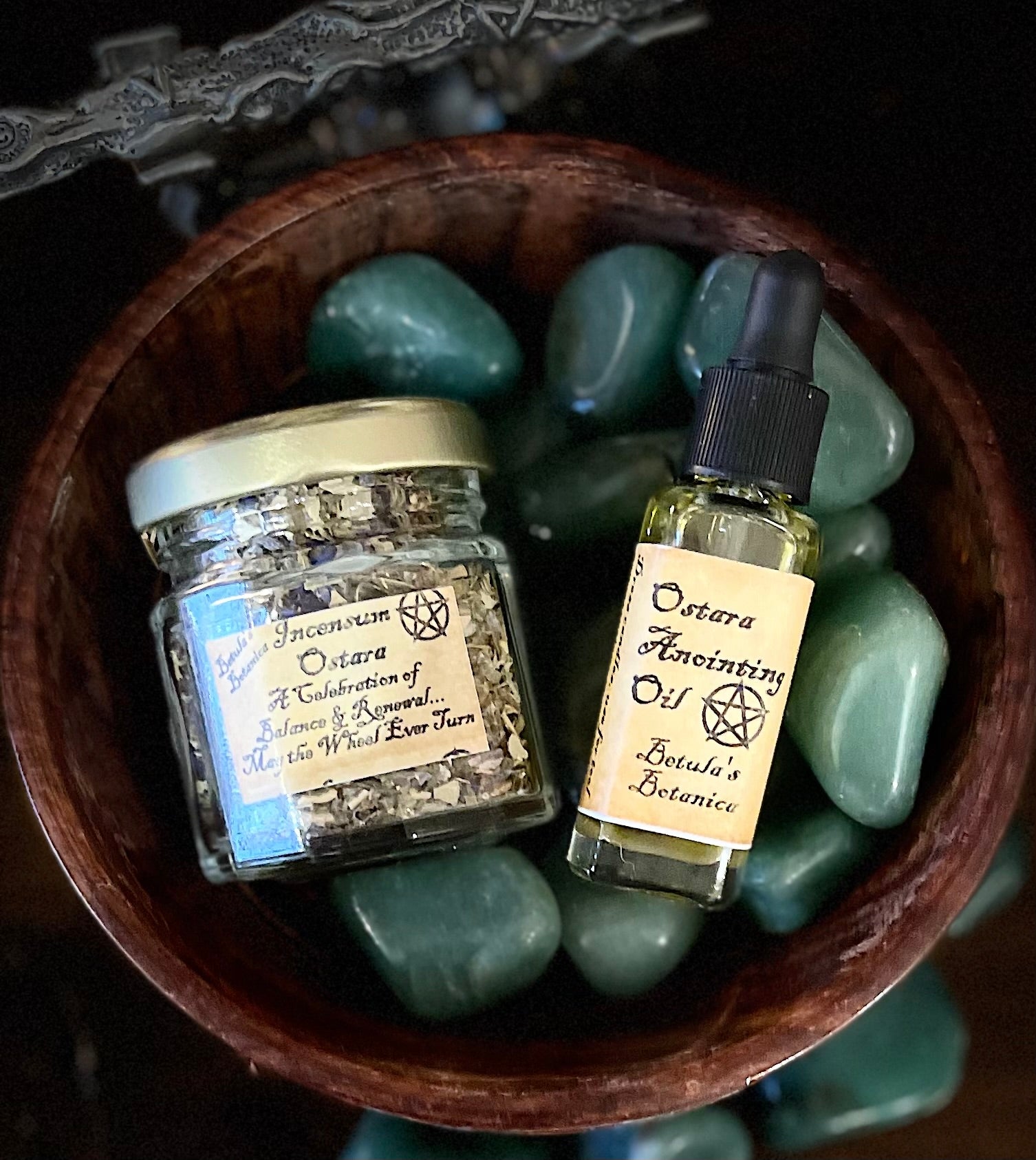 Sabbat Incensum Ostara, Anointing Oil, & Sacred Bath Collection ...